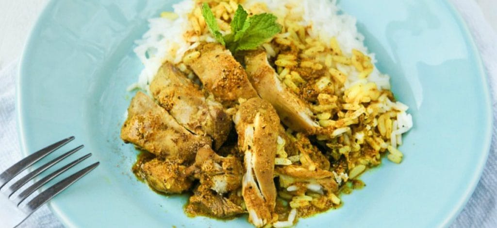 Caribbean Chicken Curry with Rice • Sandra's Easy Cooking