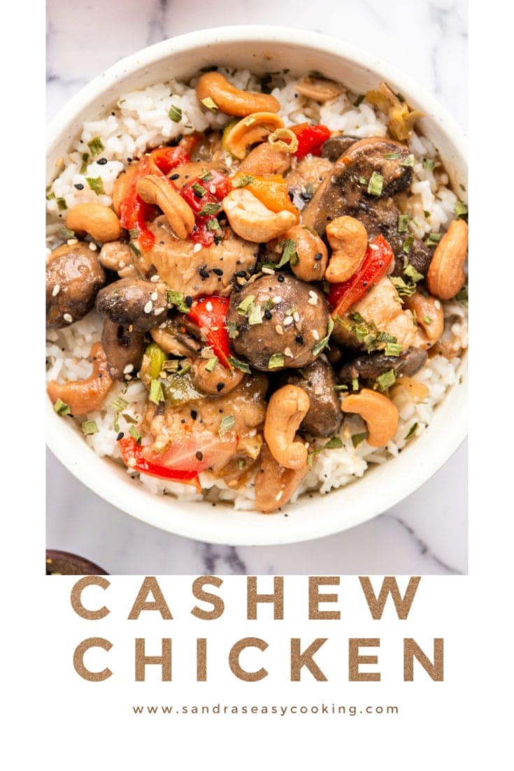 Cashew Chicken - Sandra's Easy Cooking Asian Inspired Recipes