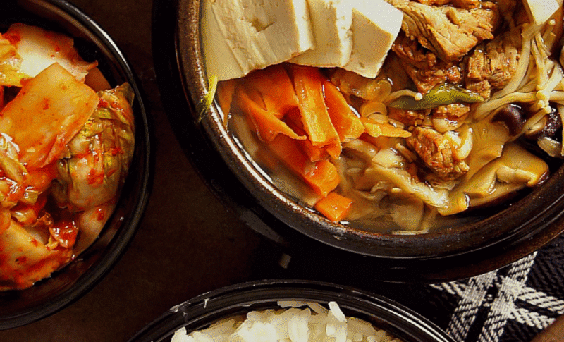 Korean Marinated Beef Stew —Bulgogi Jungol - Sandra's Easy Cooking