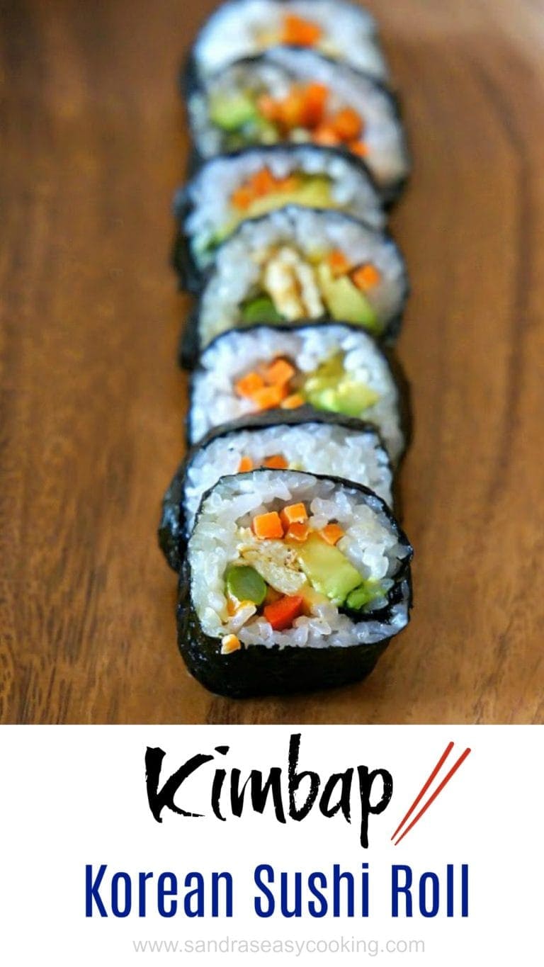 Lunch Box: Korean sushi Roll, Kimbap - Sandra's Easy Cooking