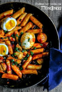 Korean Spicy Rice Cakes - Sandra's Easy Cooking