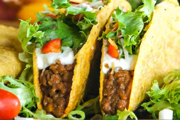 Classic Beef Tacos - Sandra's Easy Cooking