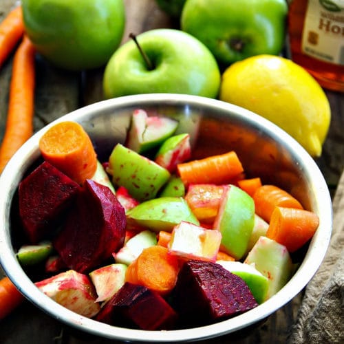 Miracle Combo with Beets, Green Apples, Carrots, Ginger and Lemon ...