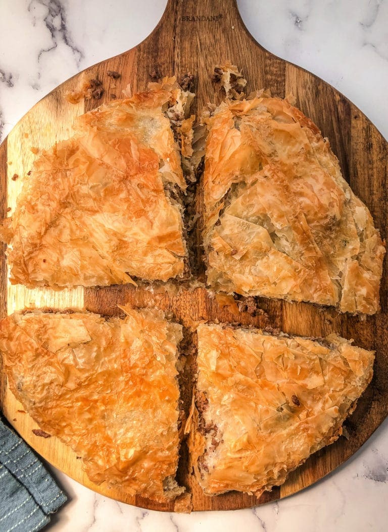 Phyllo Meat Pie Pastry — Bakery Style Burek - Sandra's Easy Cooking