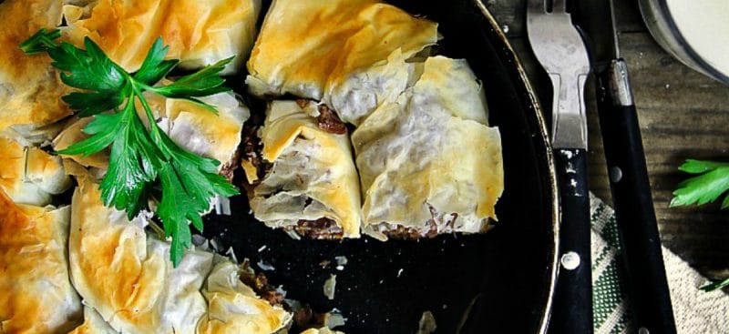 Phyllo Meat Pie Pastry —Burek - Sandra's Easy Cooking