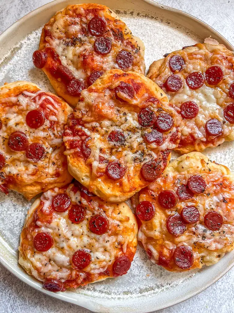 Mini Biscuit Pizzas • Sandra's Easy Cooking