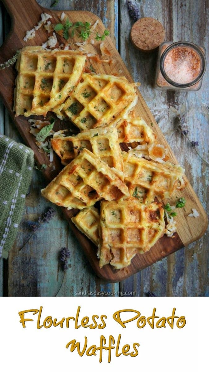 Flourless Potato Waffles Recipe - Sandra's Easy Cooking Brunch ideas