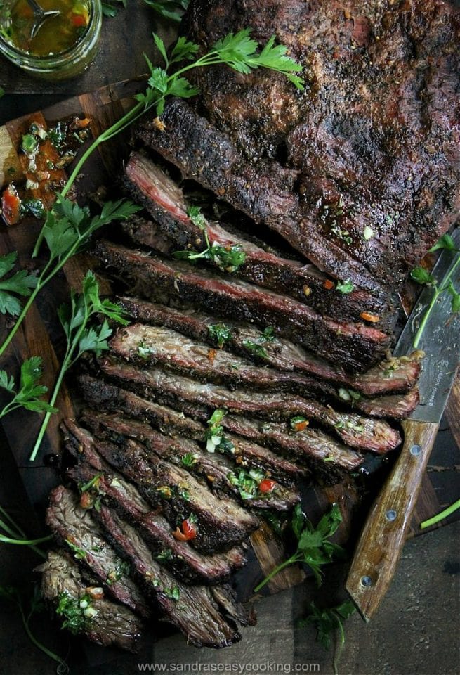 Texas Style Smoked Beef Brisket - Sandra's Easy Cooking