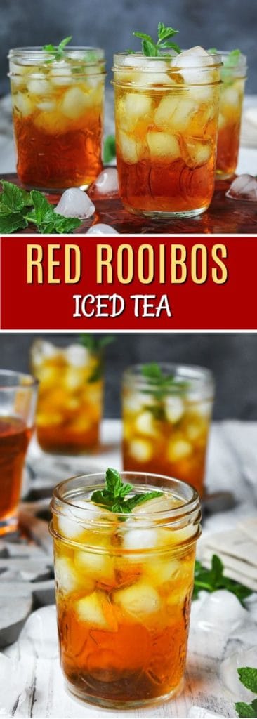 Red Rooibos Iced Tea - Sandra's Easy Cooking
