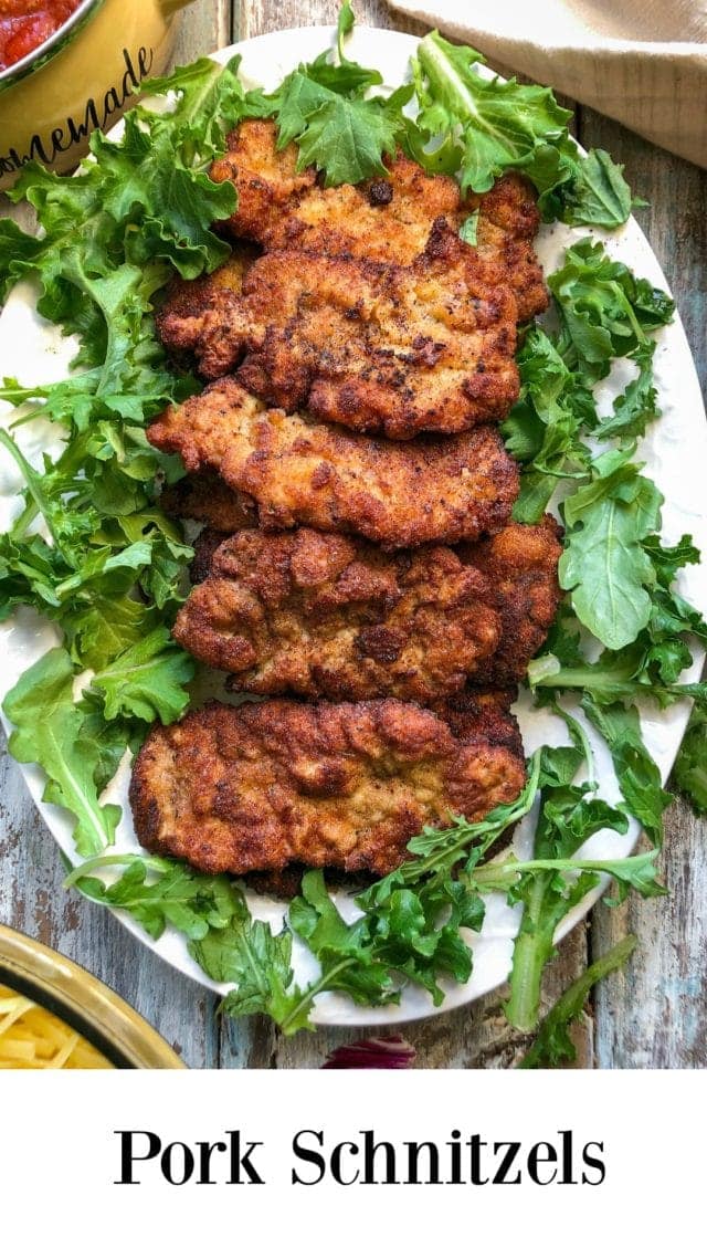 Easy Pork Schnitzel Recipe - Sandra's Easy Cooking