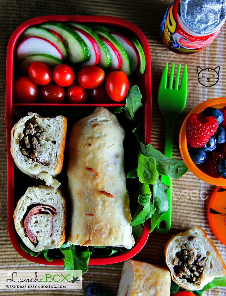 Lunch Box: Stuffed Bread • Sandra's Easy Cooking