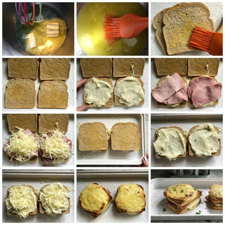 Croque-Monsieur Sandwich Recipe • Sandra's Easy Cooking