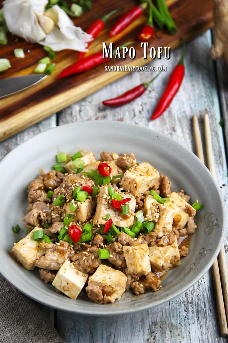 Sichuan Mapo Tofu • Sandra's Easy Cooking