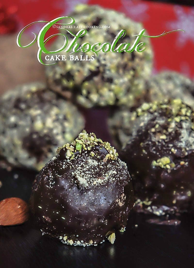 Chocolate Cake Balls - Sandra's Easy Cooking