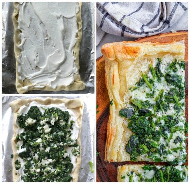 Creamy Spinach Puff Pastry - Sandra's Easy Cooking