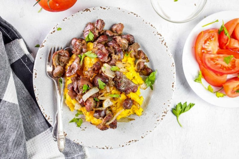 Sauteed Chicken Gizzards - Sandra's Easy Cooking