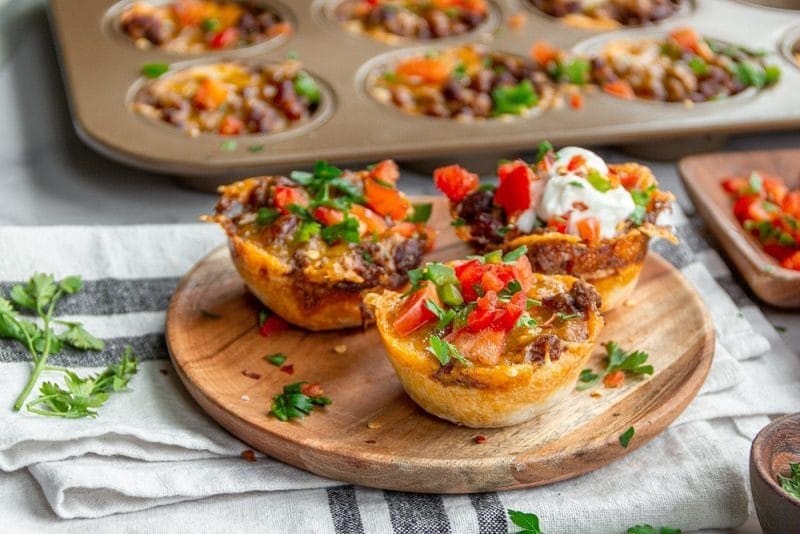 Beef Chili Cups - Sandra's Easy Cooking Quick Beef Recipes