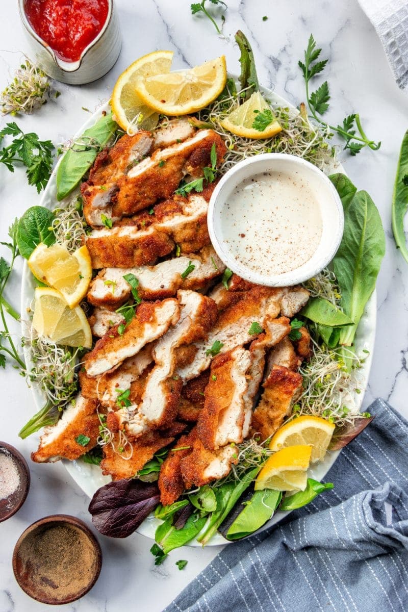 Chicken Schnitzels • Sandra's Easy Cooking Chicken Recipes
