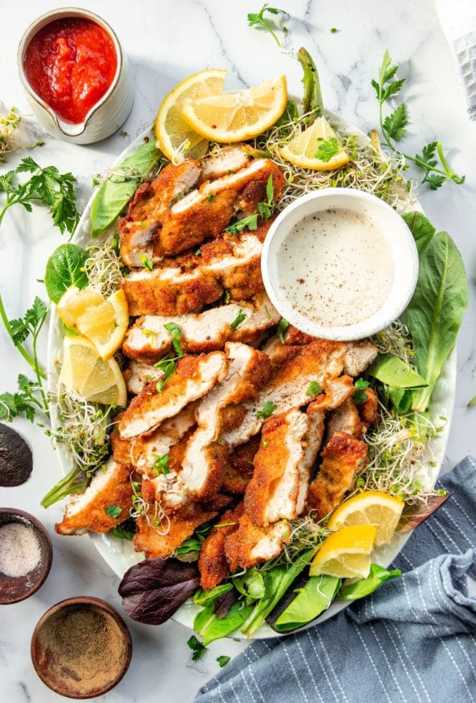 Chicken Schnitzels - Sandra's Easy Cooking Chicken Recipes