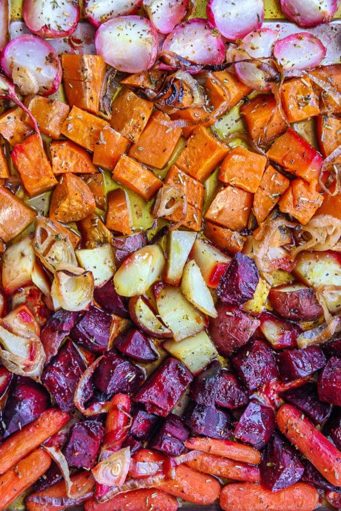Root Vegetable Sheet Pan Sandra s Easy Cooking Meatless Meals