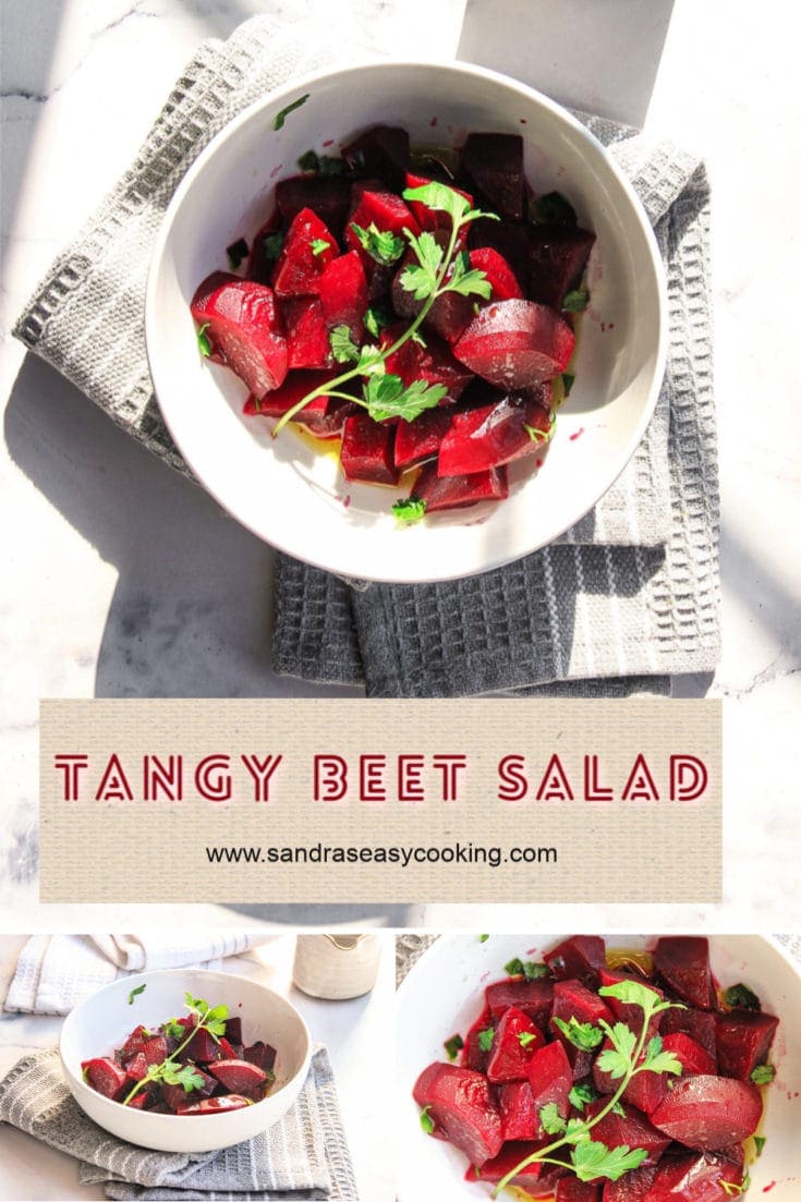 Tangy Beet Salad - Sandra's Easy Cooking Salad Recipes