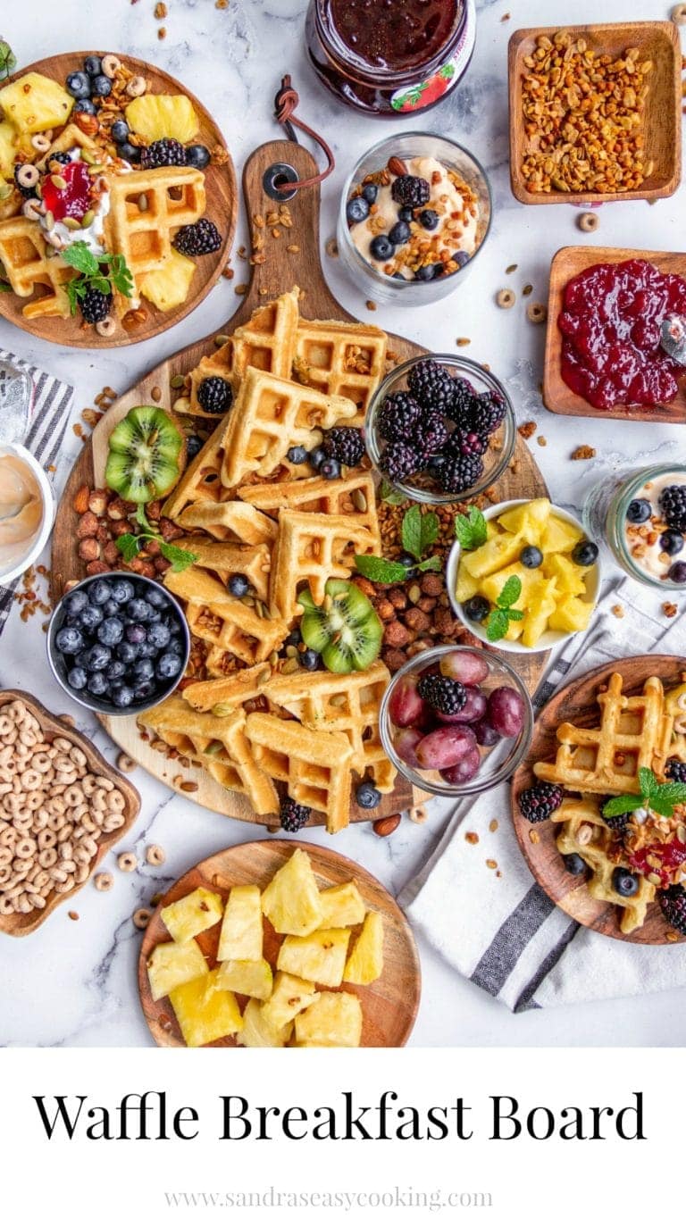 Waffle Breakfast Board - Sandra's Easy Cooking Breakfast and Brunch