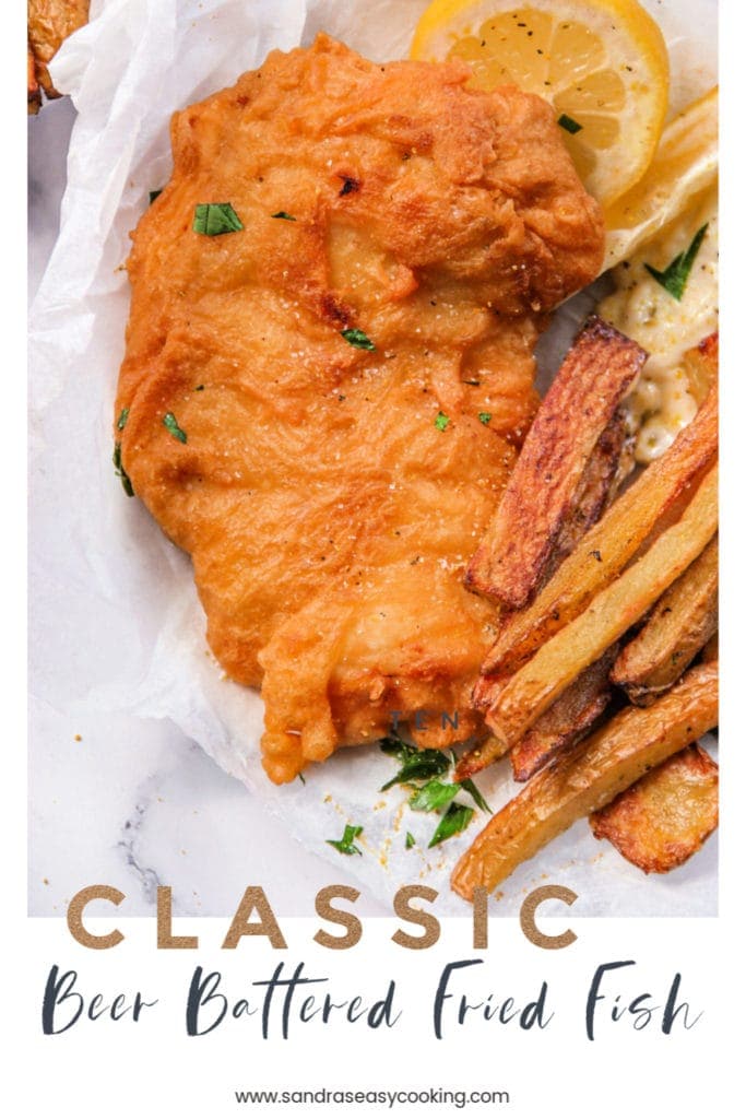 Classic Beer Battered Fried Fish - Sandra's Easy Cooking