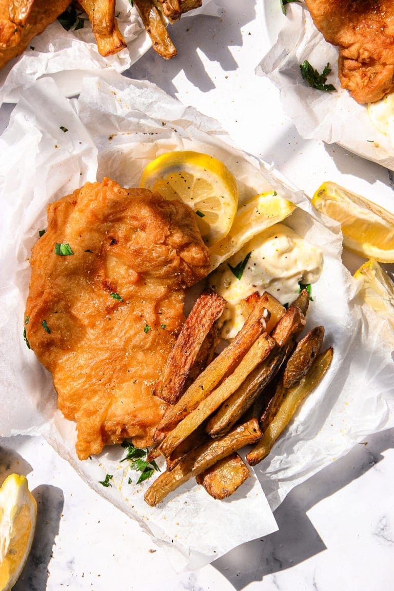 Classic Beer Battered Fried Fish - Sandra's Easy Cooking