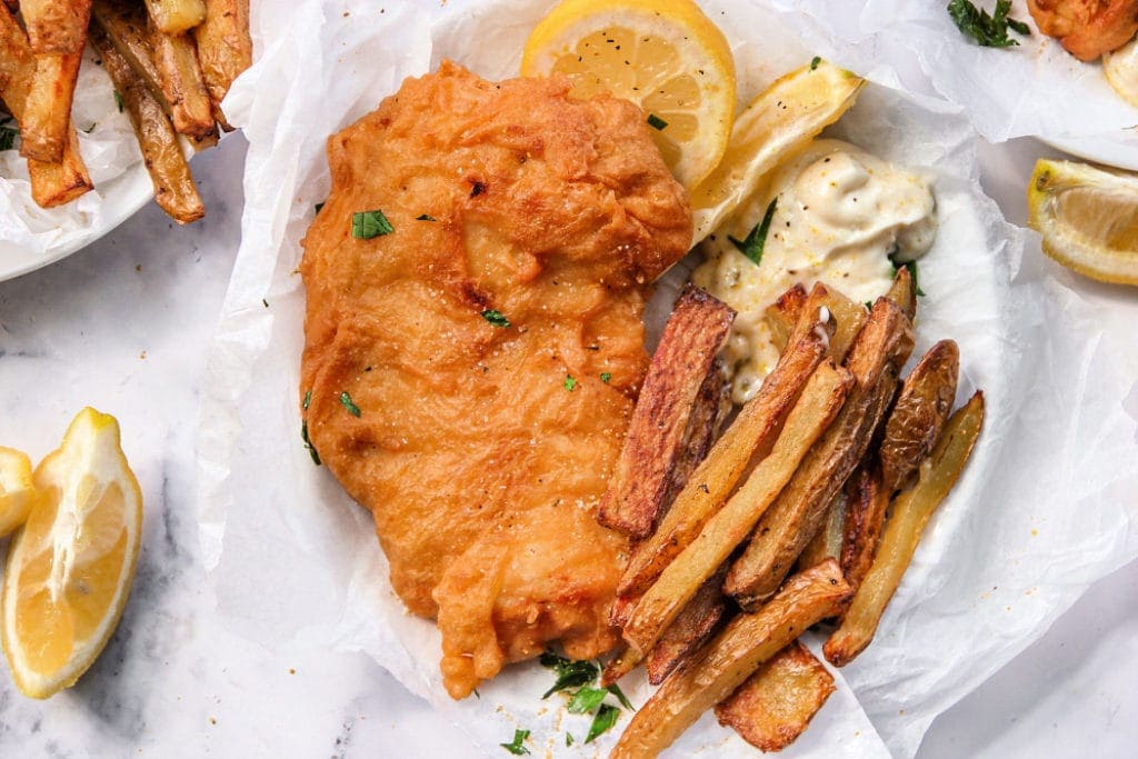 Classic Beer Battered Fried Fish - Sandra's Easy Cooking