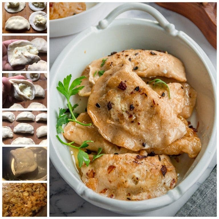 Homemade Pierogi - Sandra's Easy Cooking Meatless Recipes