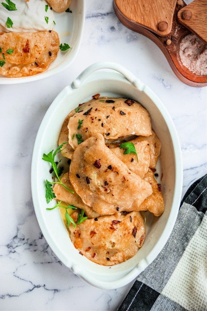 Homemade Pierogi - Sandra's Easy Cooking Meatless Recipes