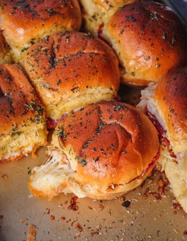 Italian Sub-Inspired Sliders Sandra's Easy Cooking