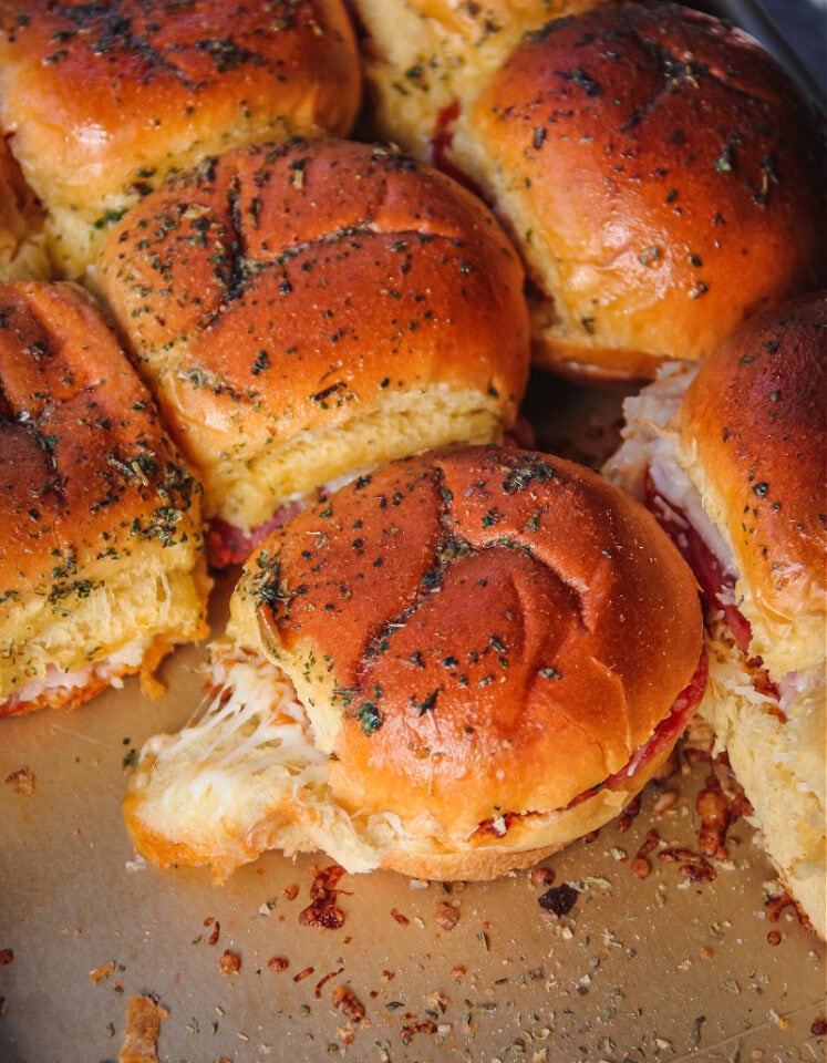 Italian Sub-Inspired Sliders Sandra's Easy Cooking