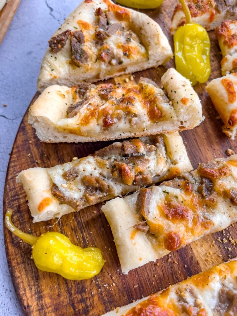 Oval Pizza Boats - Sandra's Easy Cooking