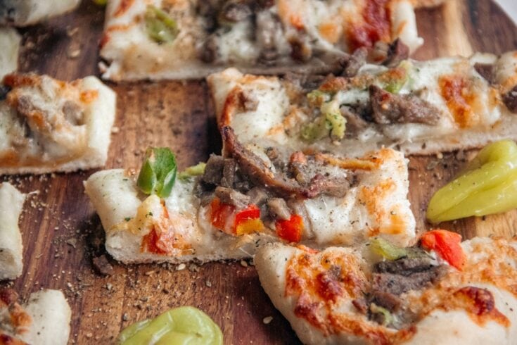 Oval Pizza Boats - Sandra's Easy Cooking