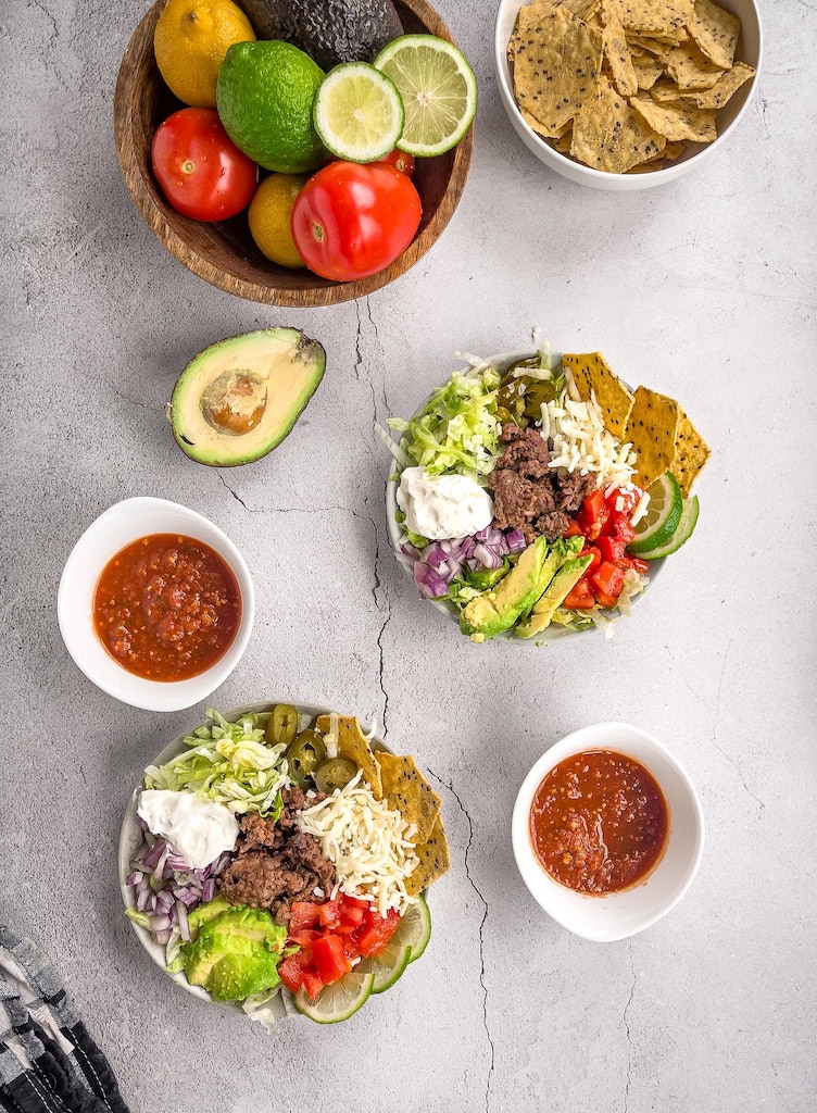 Taco Salad Bowl • Sandra's Easy Cooking