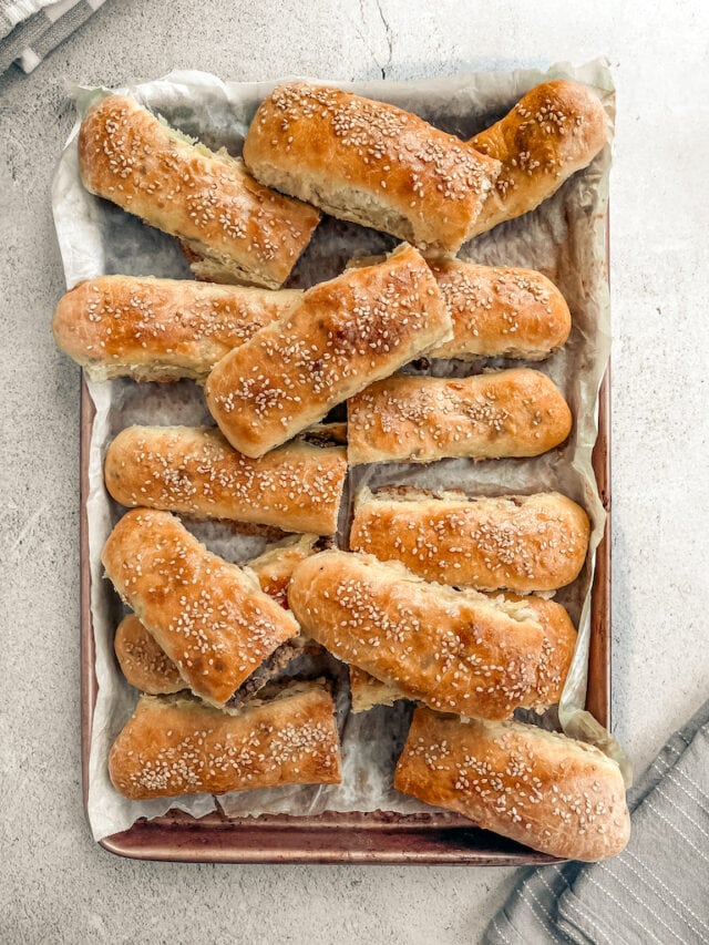 Beef Stuffed Piroshki - Sandra's Easy Cooking