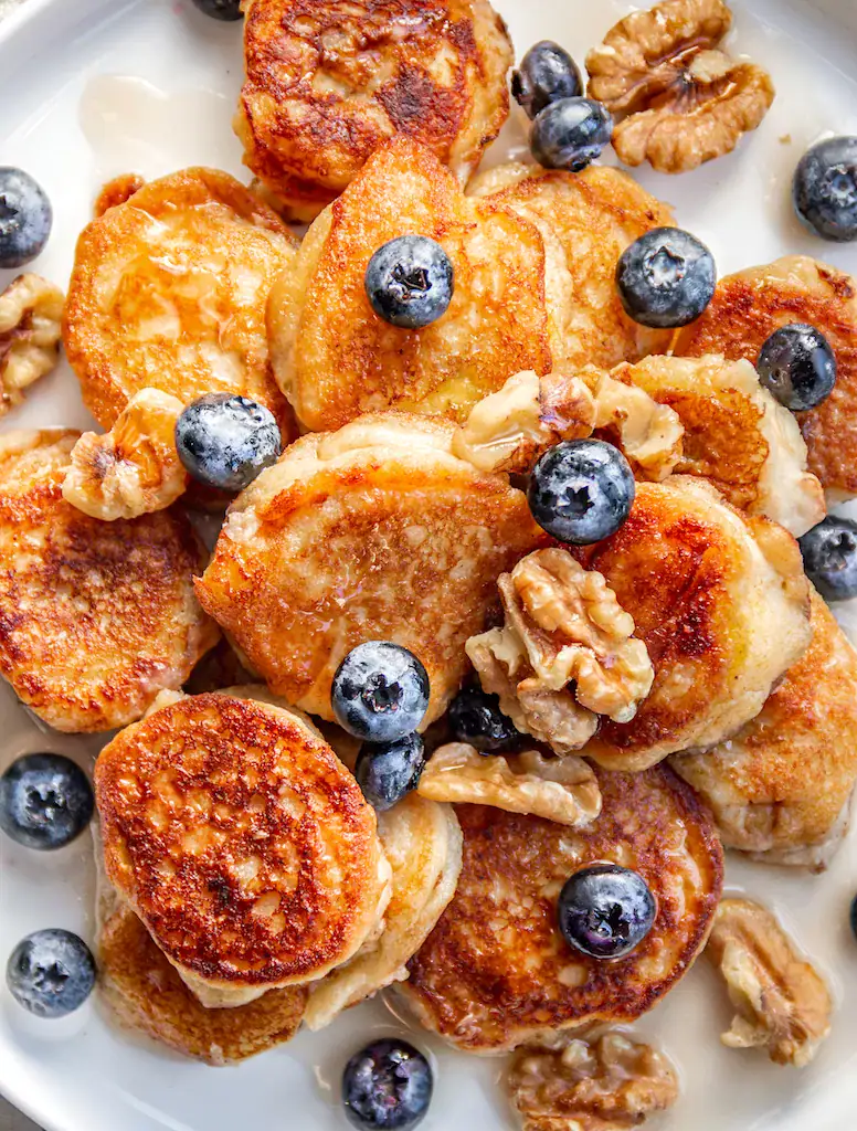 Gluten Free Mini Banana Pancakes • Sandra's Easy Cooking
