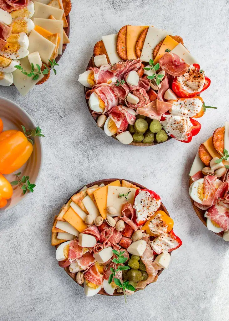 Charcuterie Snack Plates - Sandra's Easy Cooking