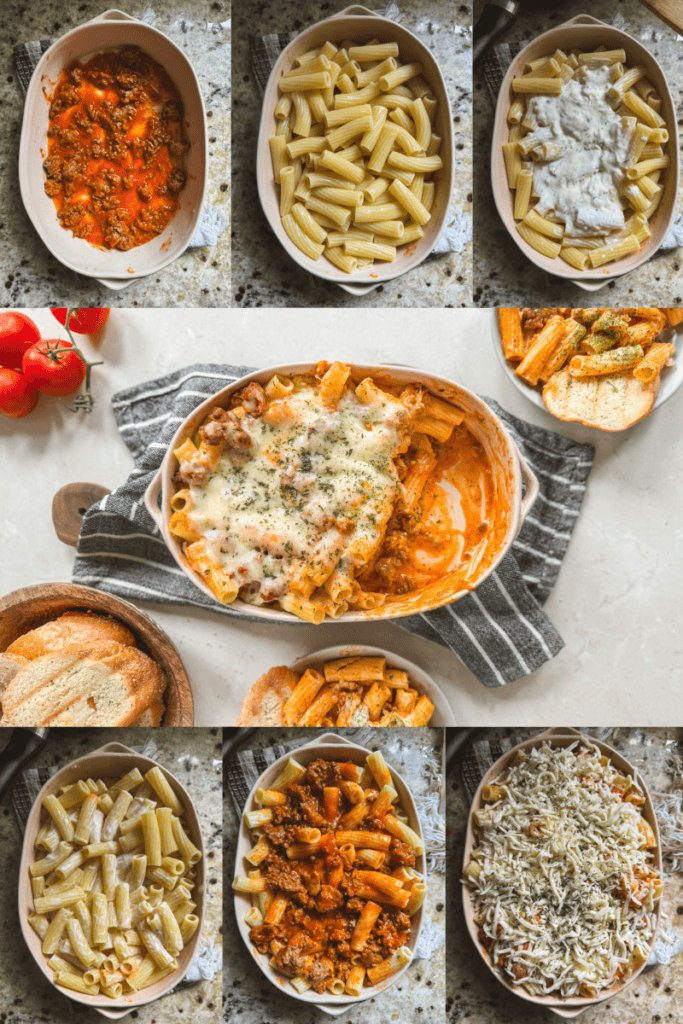 Easy Baked Beef Pasta • Sandra's Easy Cooking DINNER PASTA RECIPES